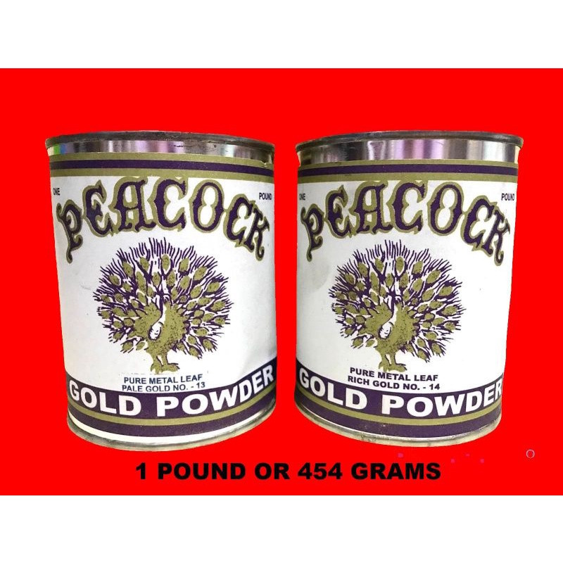 PEACOCK GOLD POWDER PER CAN 454 grams | Shopee Philippines