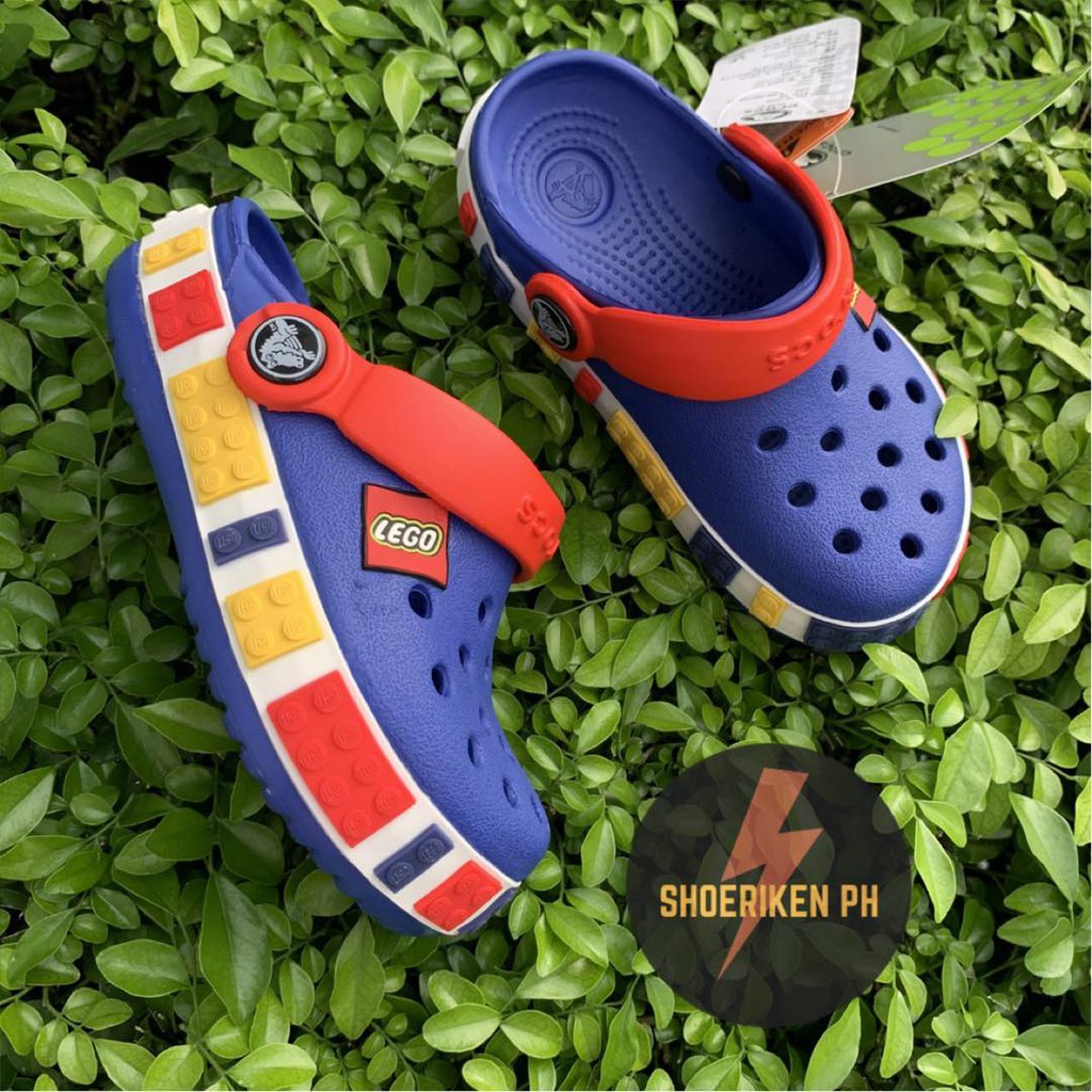 Crocs Lego Clogs Sandals for kids | Shopee Philippines