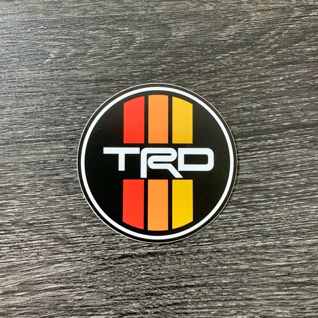 Vintage Toyota TRD Racing Stripes Sticker Tacoma Tundra Decal 4Runner ...
