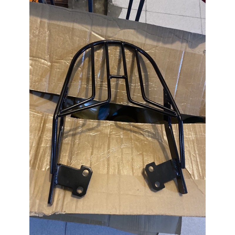 WRS racing Motorcycle Top box bracket Black ! CT100 BAJAJ | Shopee ...