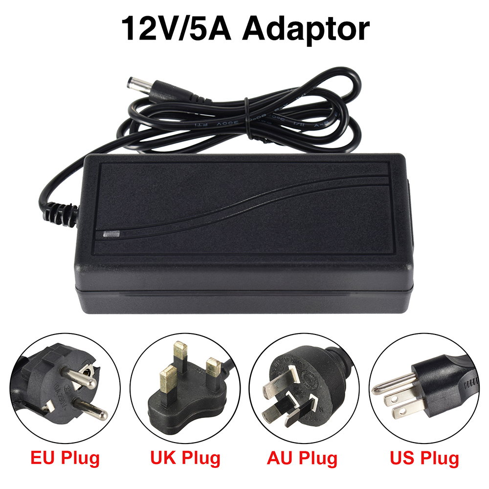 12V/5A Adaptor Power Supply Adapter AC to DC for IMAX B6 MINI iMAX B6AC ...