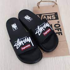 Men's Sandals Slides (SUPREME) | Shopee Philippines