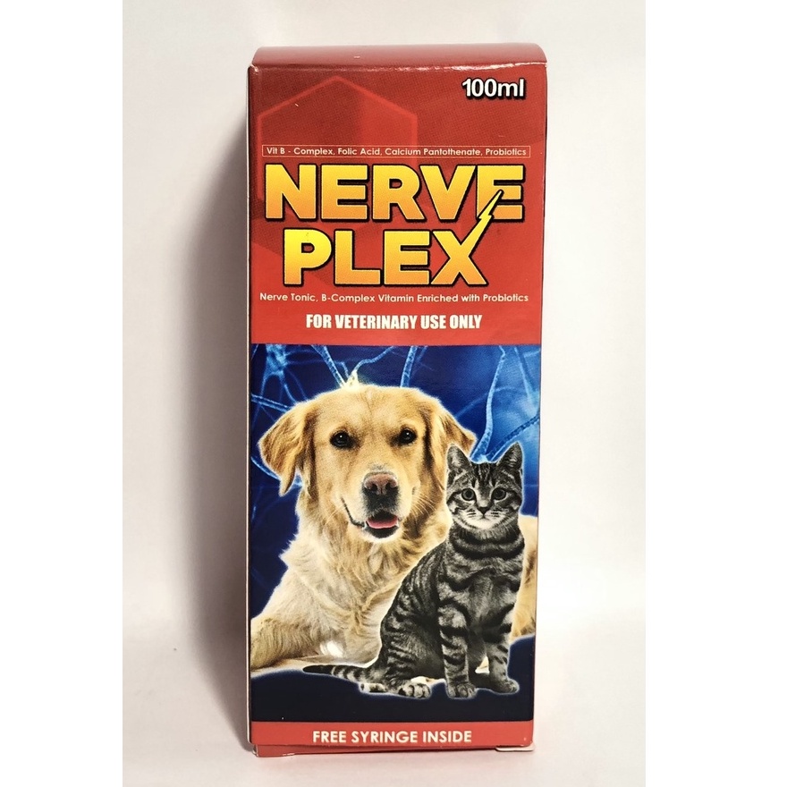 [CLR AGRIVET]1 bottle NERVE PLEX 100ml/ Vitamin B-Complex for pet/ Pet ...