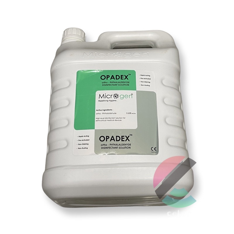 5 Liters (OPA) CIDEX OPADEX - 5 Minutes (sterilizing solution) | Shopee ...