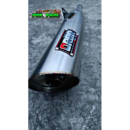 ORBR POWER PIPE Pure stailess wave 125/ wave alpha old /suzuki smash ...