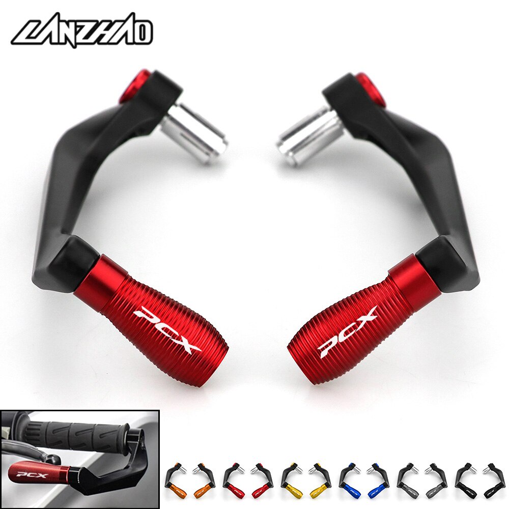 PCX Motorcycle Lever Guards Falling Levers Protector Aluminum ...
