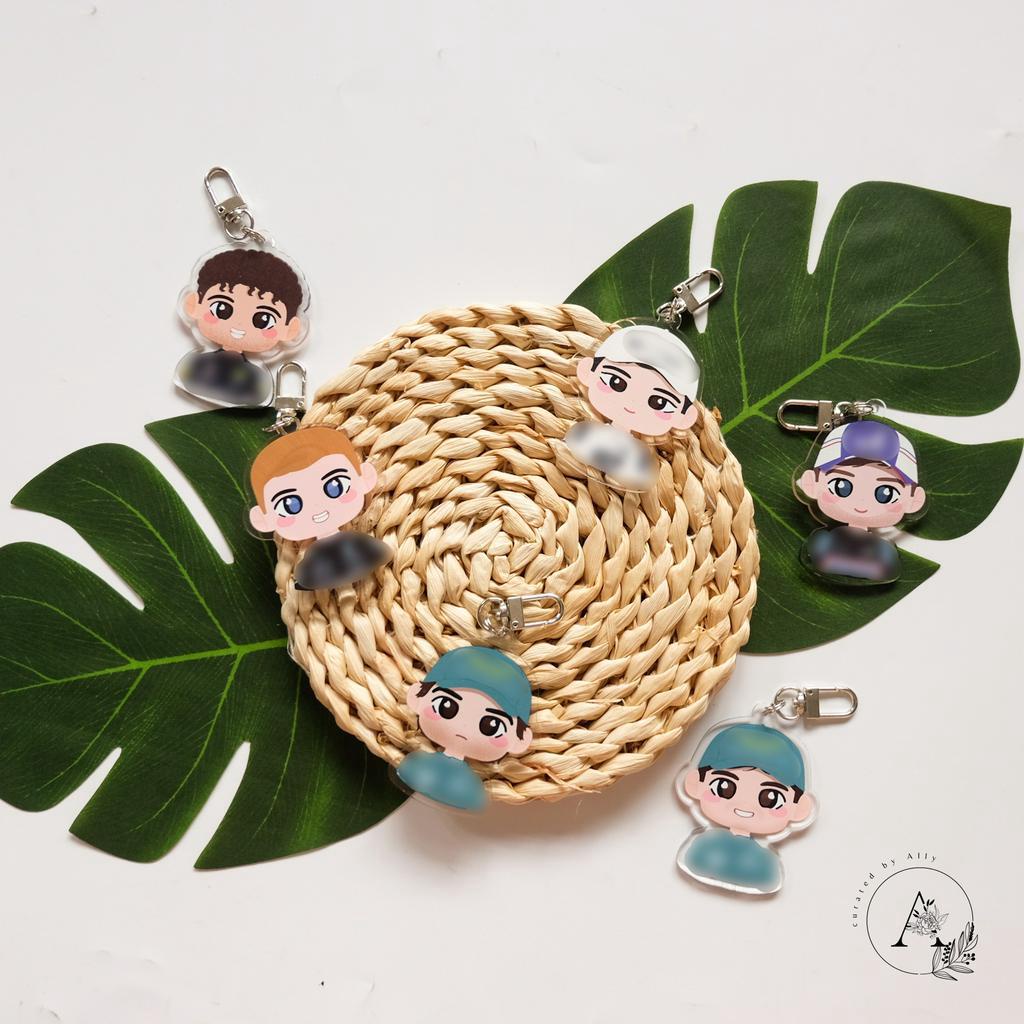 Curated by Ally | F1 Chibi Driver Keychains | Shopee Philippines