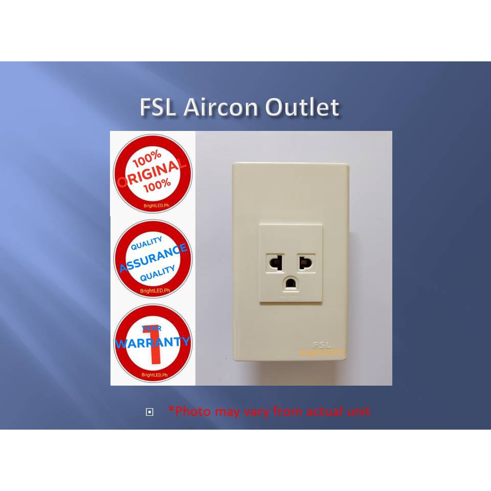 Aircon Outlet, FSL Brand W Series | Shopee Philippines