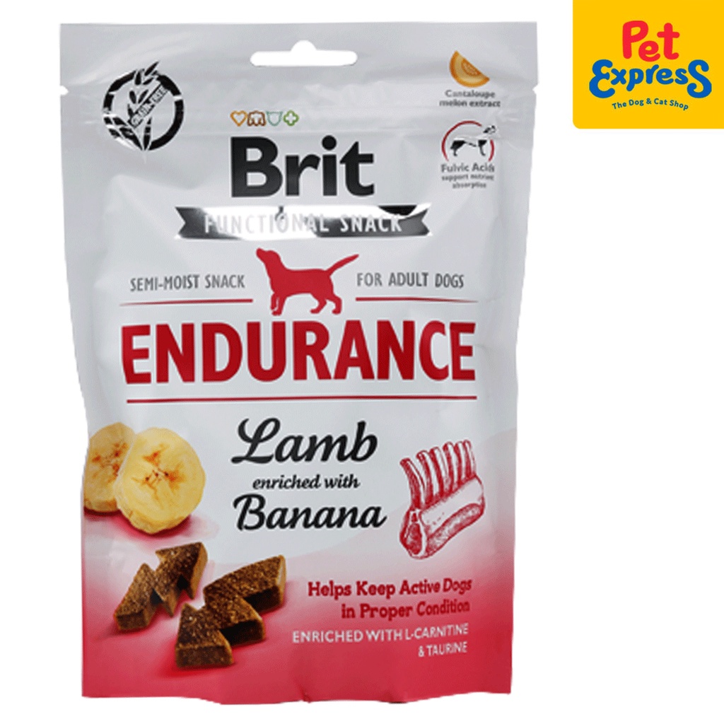 Brit Functional Snack Adult Endurance Lamb Dog Treats 150g | Shopee ...