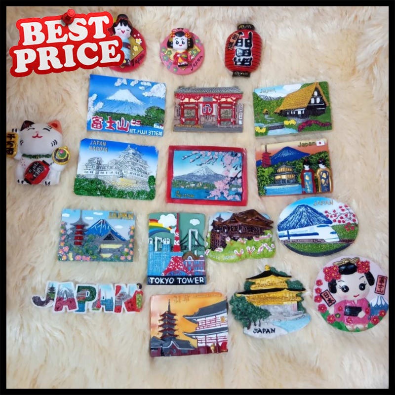 Japan Japanese Kyoto Tokyo Refrigerator Magnets | Shopee Philippines