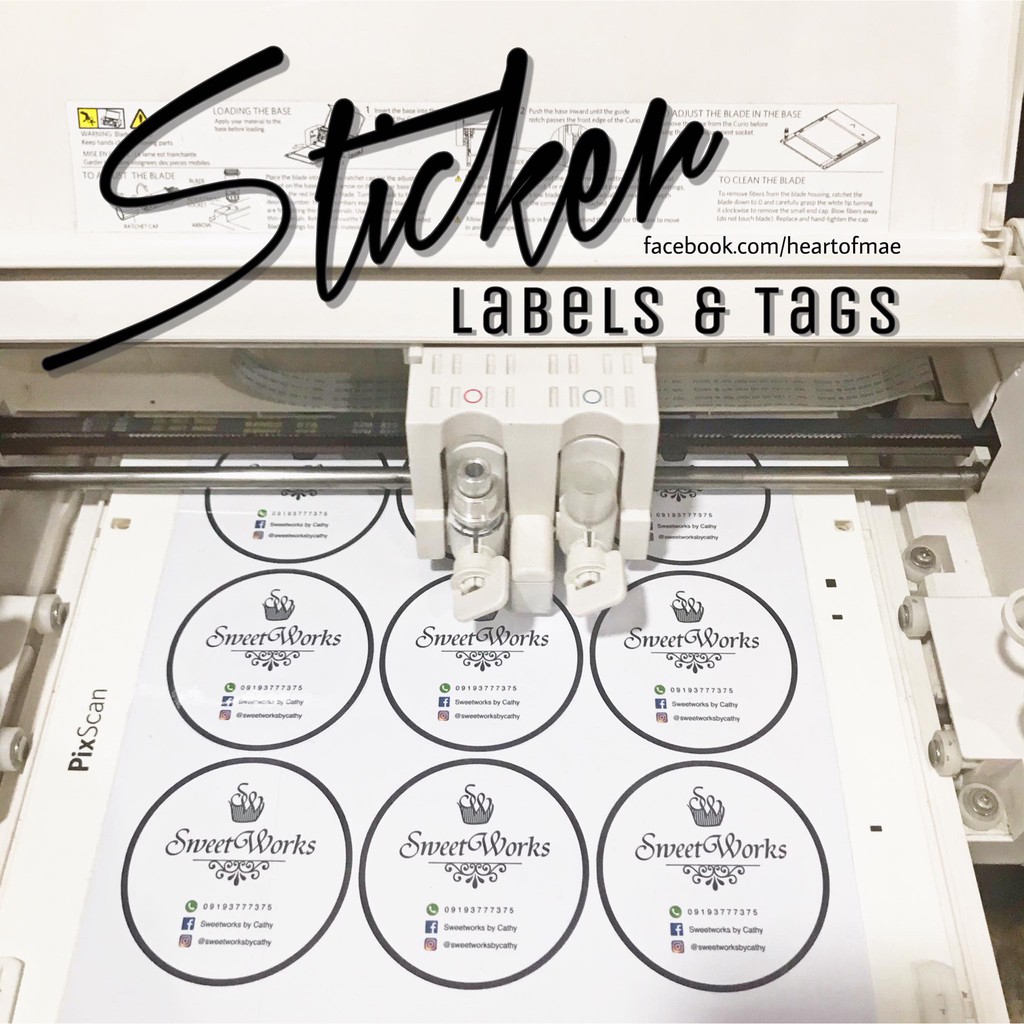 Laminated Transparent Sticker Label | Shopee Philippines