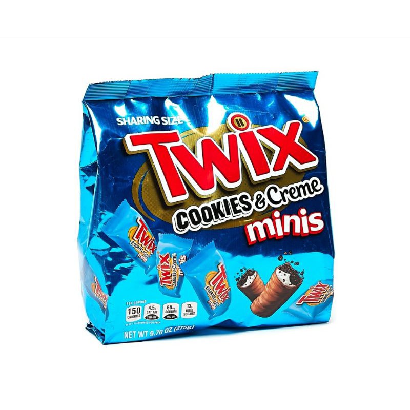 Twix Cookies & Creme Chocolate Minis 275g | Shopee Philippines
