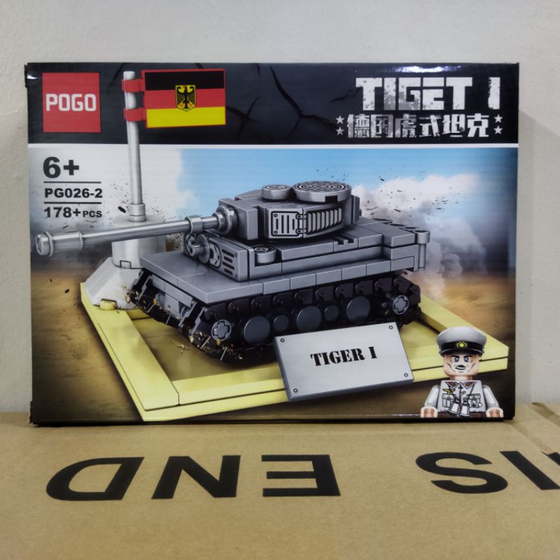 {D&B toys}POGO PG026 MILITARY TANK SERIES BUILDING BLOCKS BRITHDAY ...