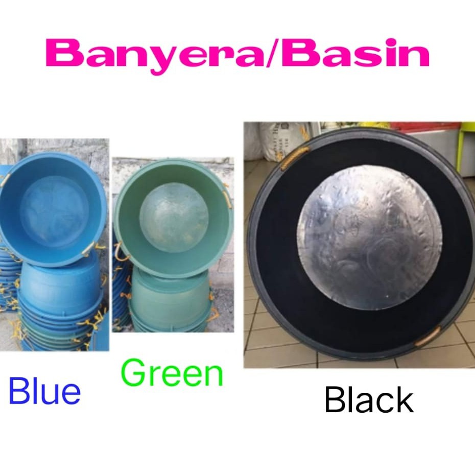 3PCS CIRCLE BANYERA FISH CRATE / WASH BASIN 3 COLORS | Shopee Philippines