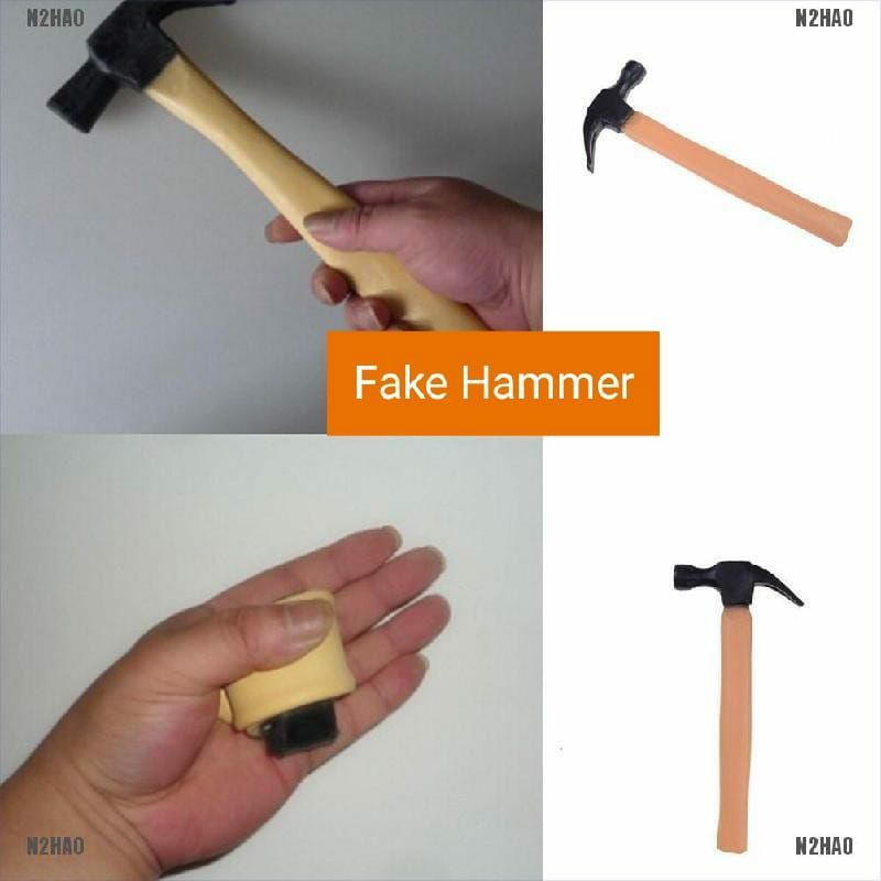 Fake RUBBER HAMMER / FAKE RUBBER HAMMER For Trics | Shopee Philippines