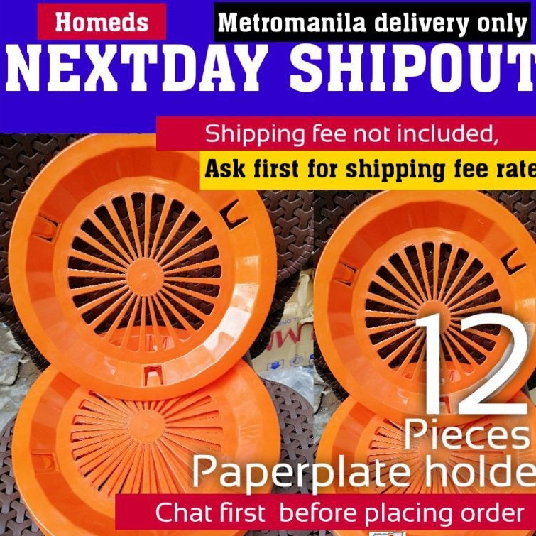 quality Paperplate holder 12Pcs ES | Shopee Philippines