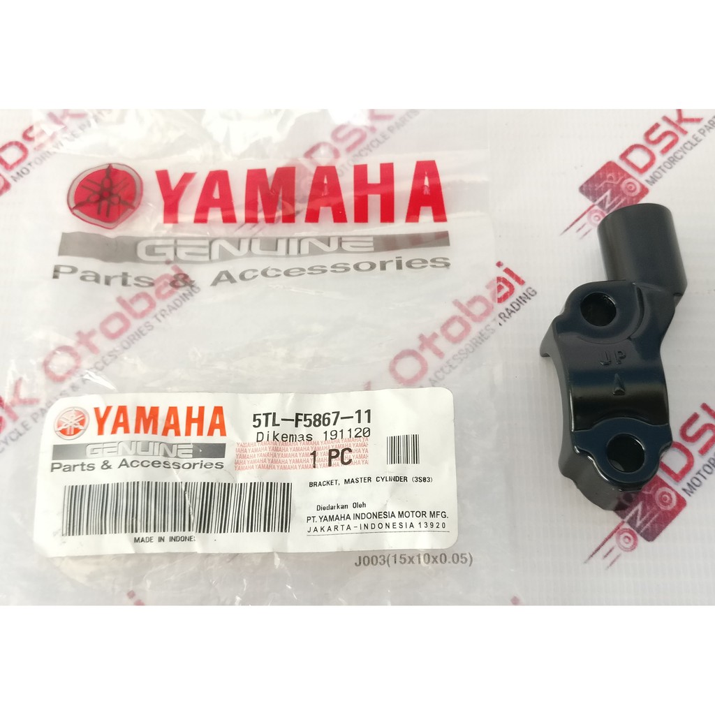 Mio Sporty/Aerox Brake Master Cylinder Bracket / Side Mirror Holder (Right) (Genuine) | Shopee ...