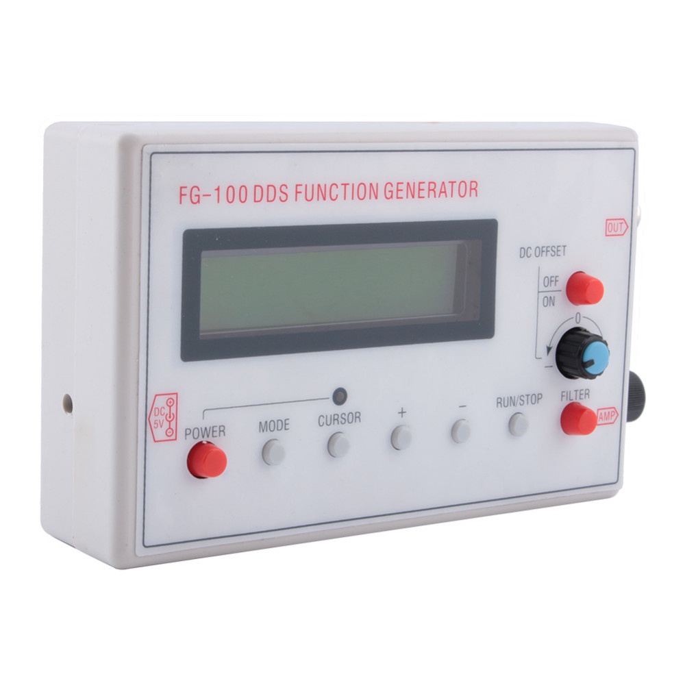 Professional DDS Function Signal Generator Counter 1Hz - 500KHz Signal ...