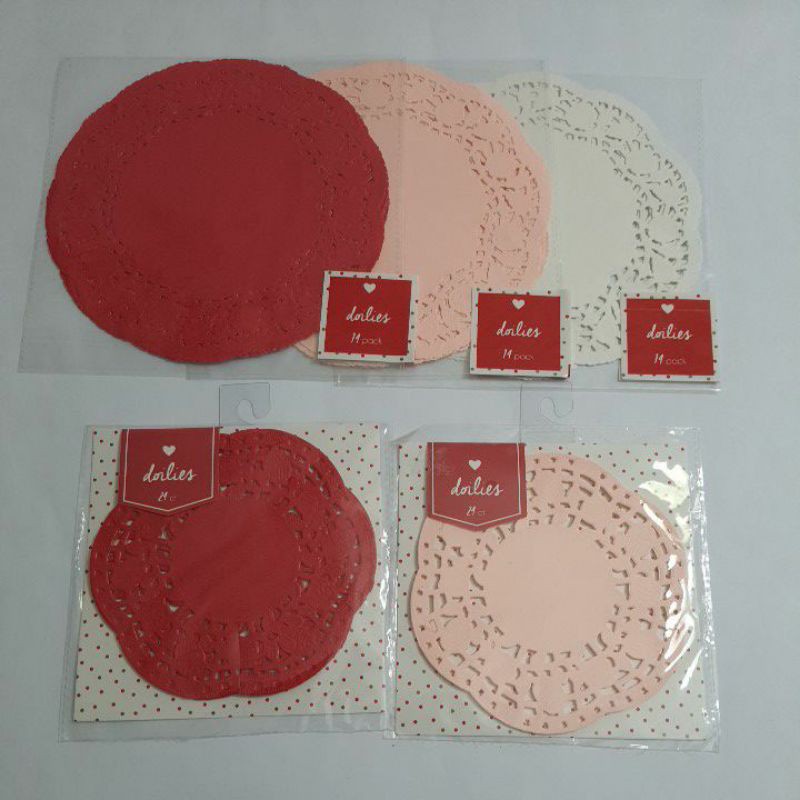 PAPER DOILIES ( Small & Medium size) | Shopee Philippines
