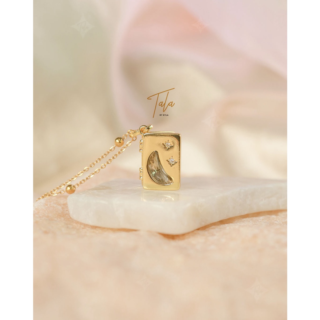 Tala by Kyla TBK Night Sky Locket - Brown Plus Free Premium Jewelry ...