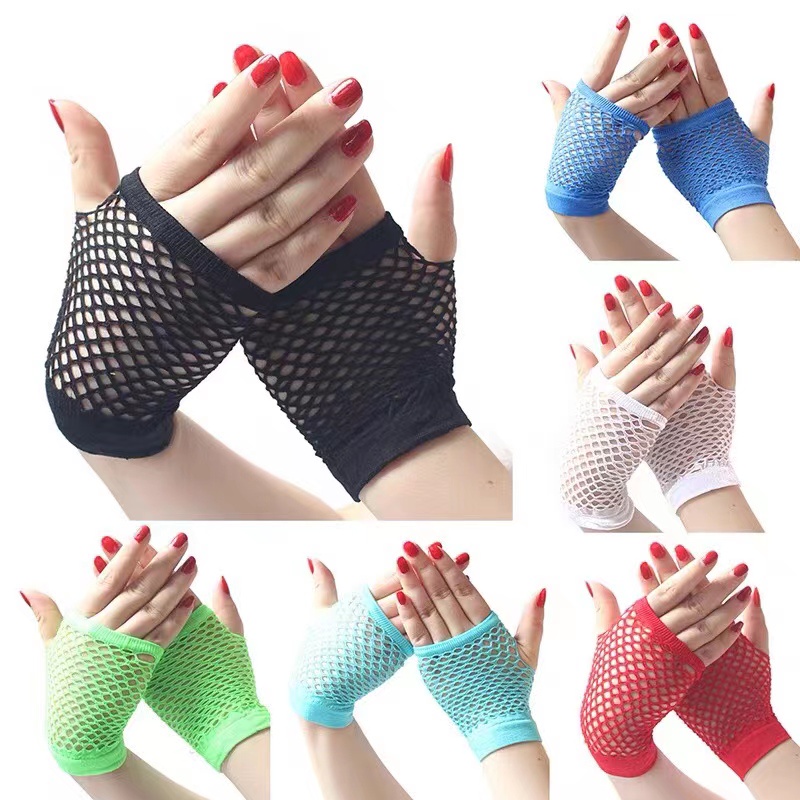 Short Fishnet Net Hand Gloves for Women | Shopee Philippines