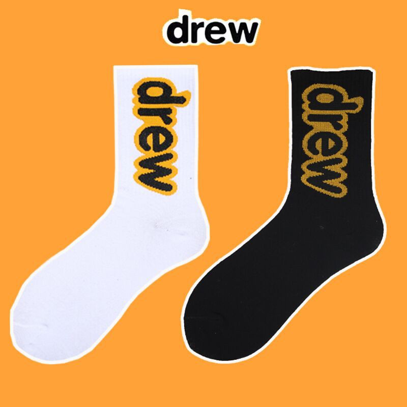 Drew house socks korean fashion ankle socks Justin Bieber cotton iconic ...