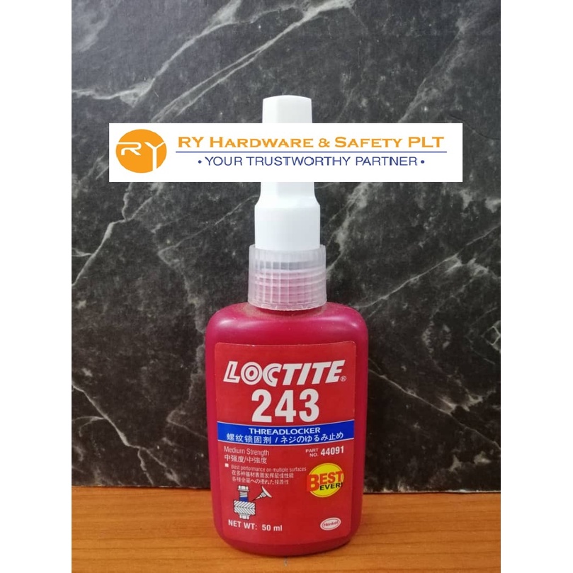 LOCTITE 243 THREAD LOCKER 50ML | Shopee Philippines