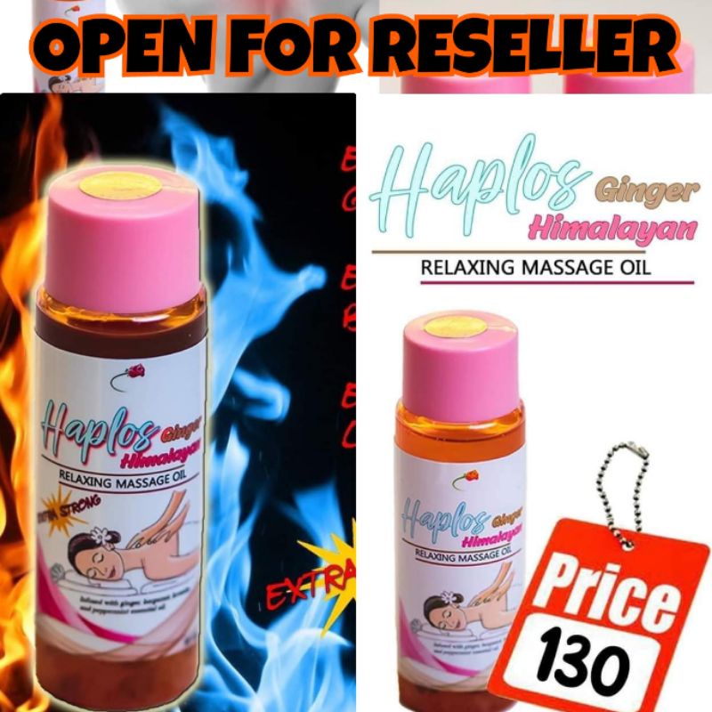 Haplos Himalayan Ginger Oil 60ml | Shopee Philippines