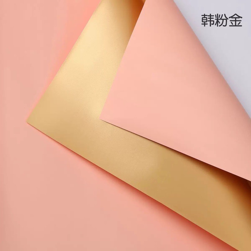 20in1 Pack Double-Sided Two Tone Colored Wrappers Bouquet Wrapping ...