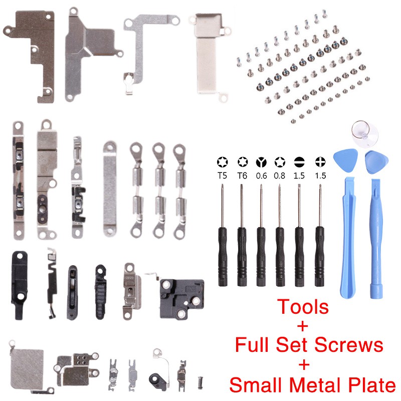 Small Metal Set Parts Holder Bracket Shield Plate + Full Set Screws For ...