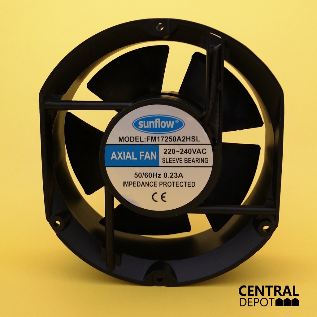 Sunflow Blower Fan 220-240V - High Air Flow Cooling Fan, Exhaust Fan, Incubator Fan ...
