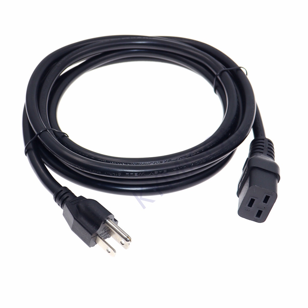 14AWG SJT Power Cord 2.4m, US Canada 3Prong Nema 5-15P 3Pin Male to ...