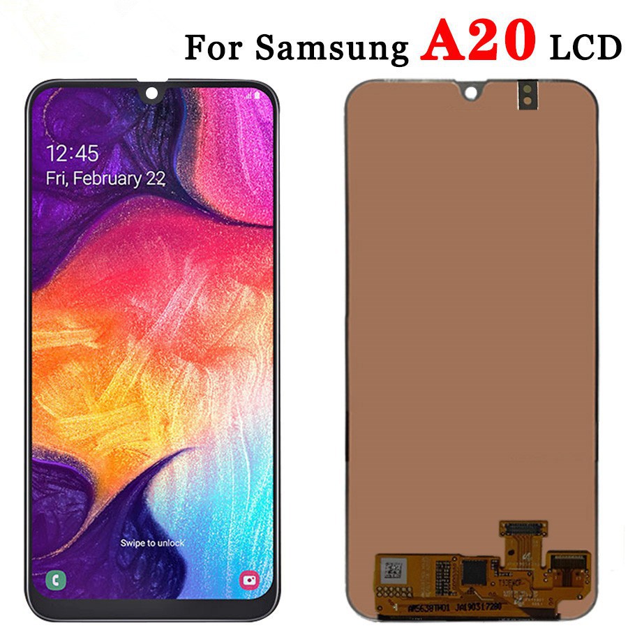 Samsung A20/A205 OLED/Replacement LCD Display And Touch Screen | Shopee ...