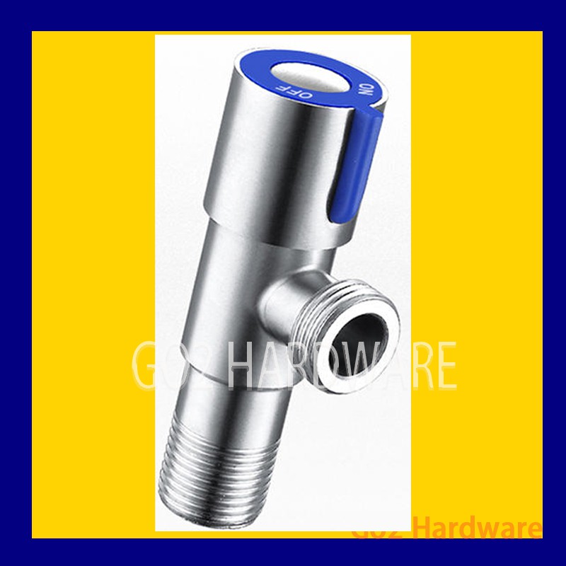 Best Stainless Steel 304 Two Way Angle Valve,1/2", 1/2"x 1/2", COD ...
