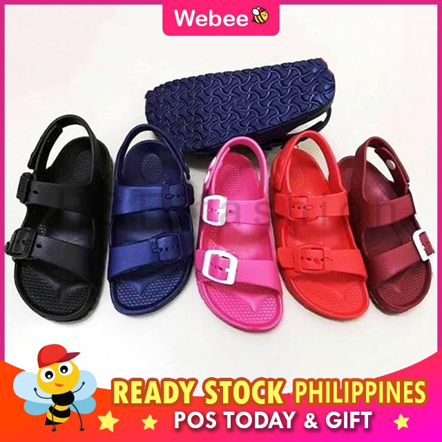WEBEE Eva Birks Kids Boys Girls Sandals Water Friendly cod#505 | Shopee ...