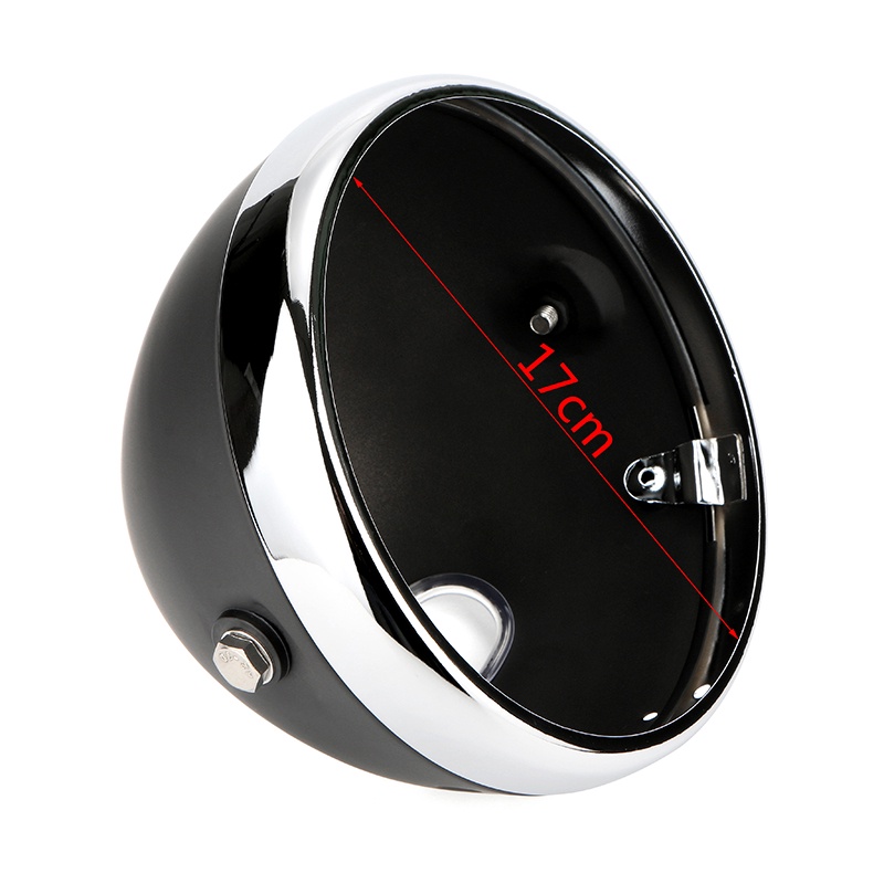 Motorcycle 7 Inch LED Headlight Cover Headlight Mounting Bracket Shell ...