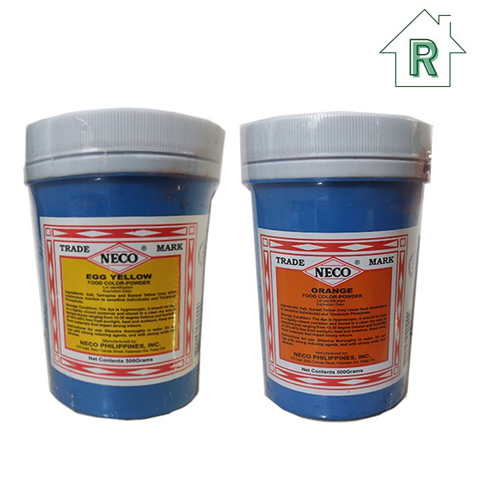 Neco Food Color Powder (500g) | Shopee Philippines