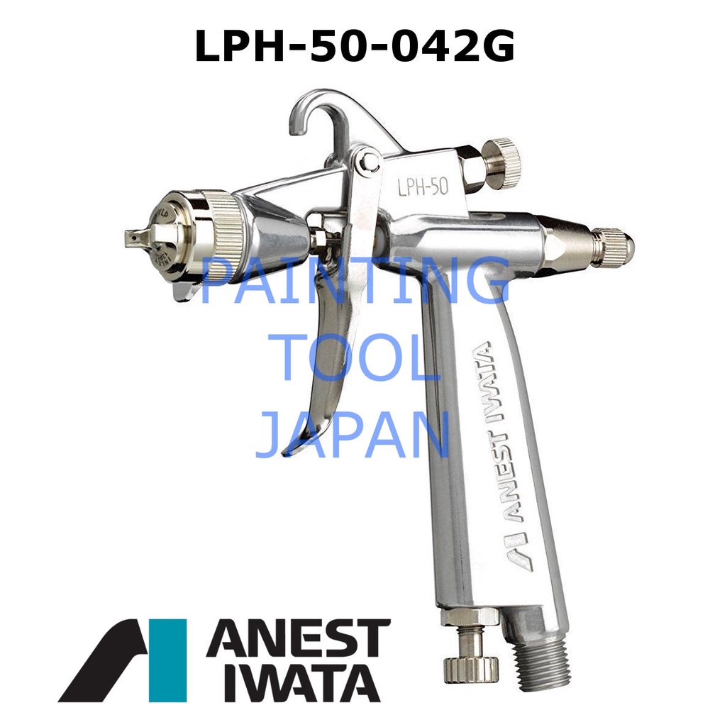 ANEST IWATA LPH-50-042G 0.4mm Gravity feed mini Spray Gun Side Cup PC-61 LPH50 42G ORIGINAL ...