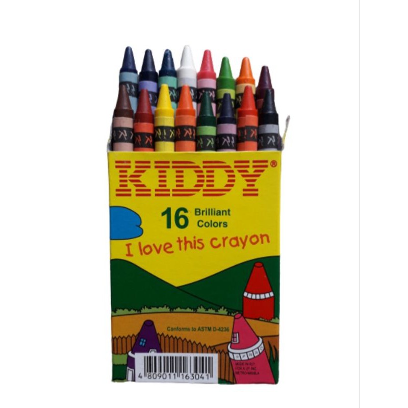 Kiddy Crayons Brilliant colors 8, 16, 24 sold by dozen WHOLESALE ...