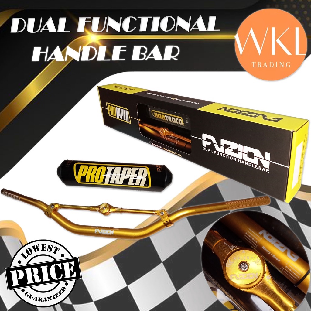 PROTAPER MOTORCYCLE DUAL FUNCTION HANDLE BAR FUZION | Shopee Philippines