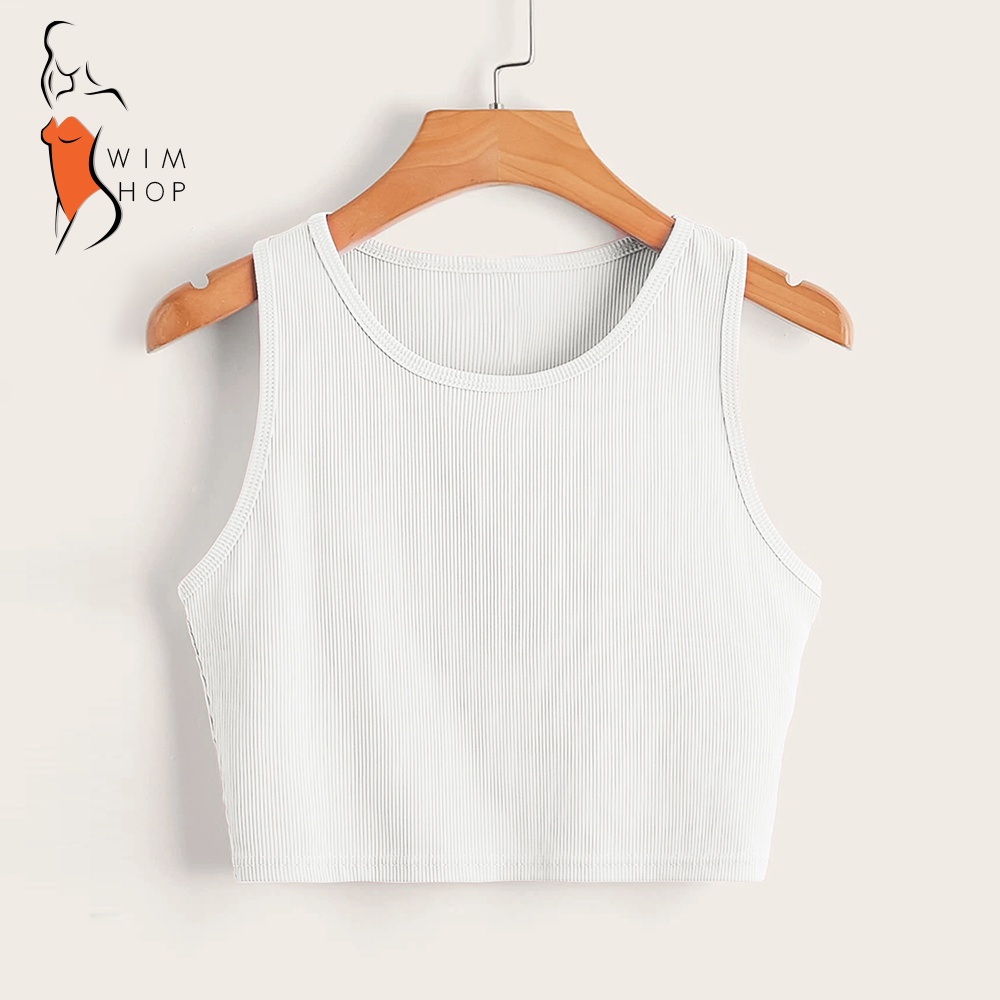 SS Zara Racer Back Sando For Women Fashion Knitted Ribbed Croptop for ...