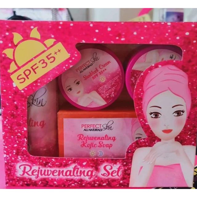 Perfect Skin Rejuvenating Set (with freebie) | Shopee Philippines