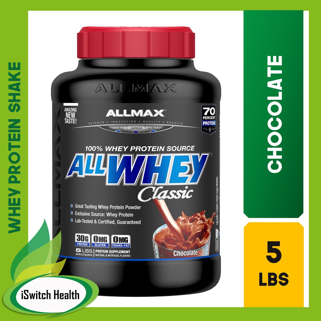 AllMax Nutrition All Whey 100% Classic Premium Whey Protein Blend | Whey Protein Powder | Shopee ...