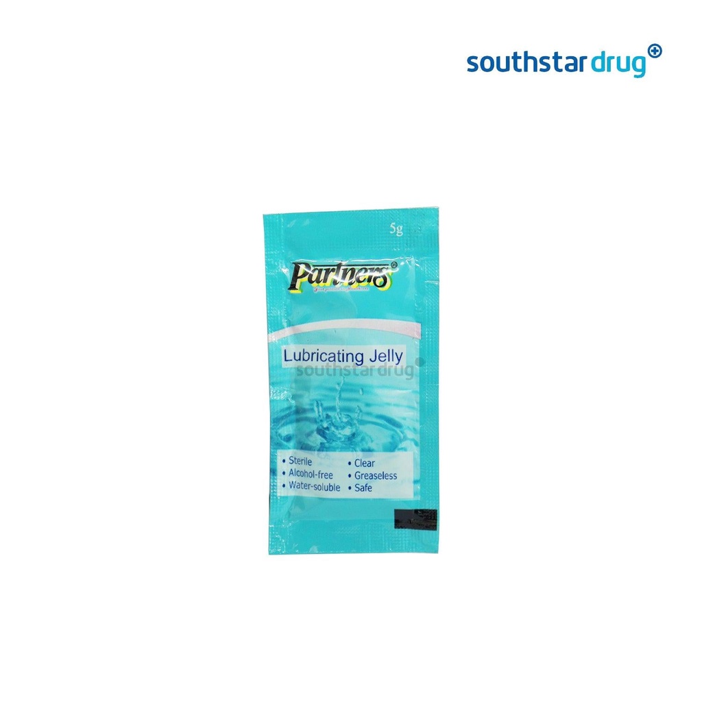 Partners Lubricating Jelly 5 g Sachet | Shopee Philippines