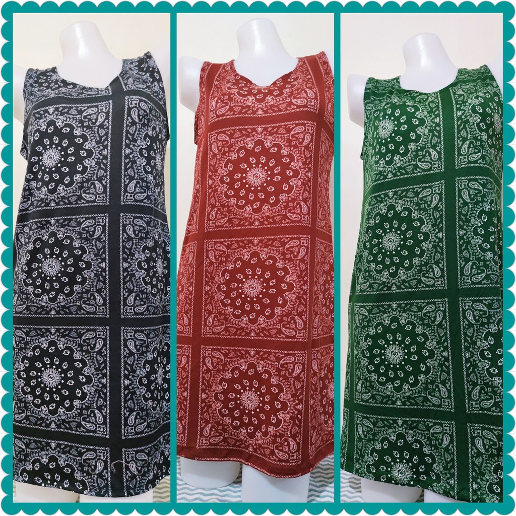SANDO DRESS / SLEEVELESS DASTER PAMBAHAY DASTER / SEXY DRESS / | Shopee ...