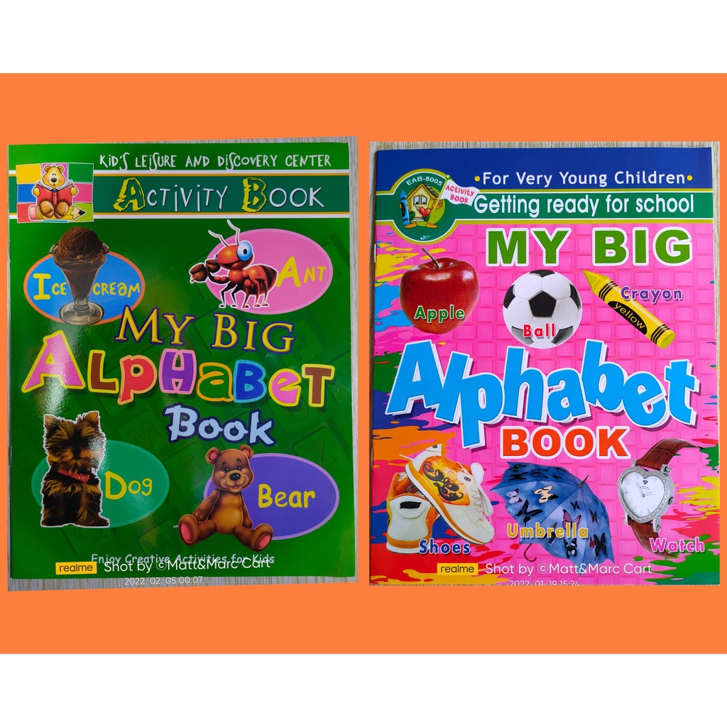 Activity Book ALPHABETS ABC tracing and learning book | Shopee Philippines