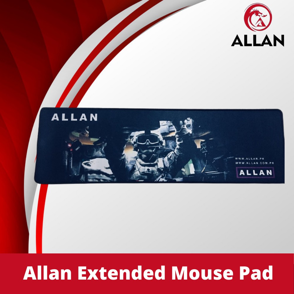 Allan Extended Mousepad large Mouse Pad/ Heavy Duty/ Gaming | Shopee ...