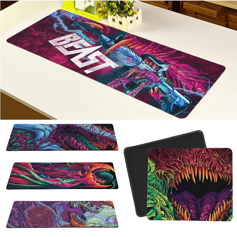 Hyper Beast CSGO Large / Large Silicone Mouse Pad for Gaming | Shopee ...