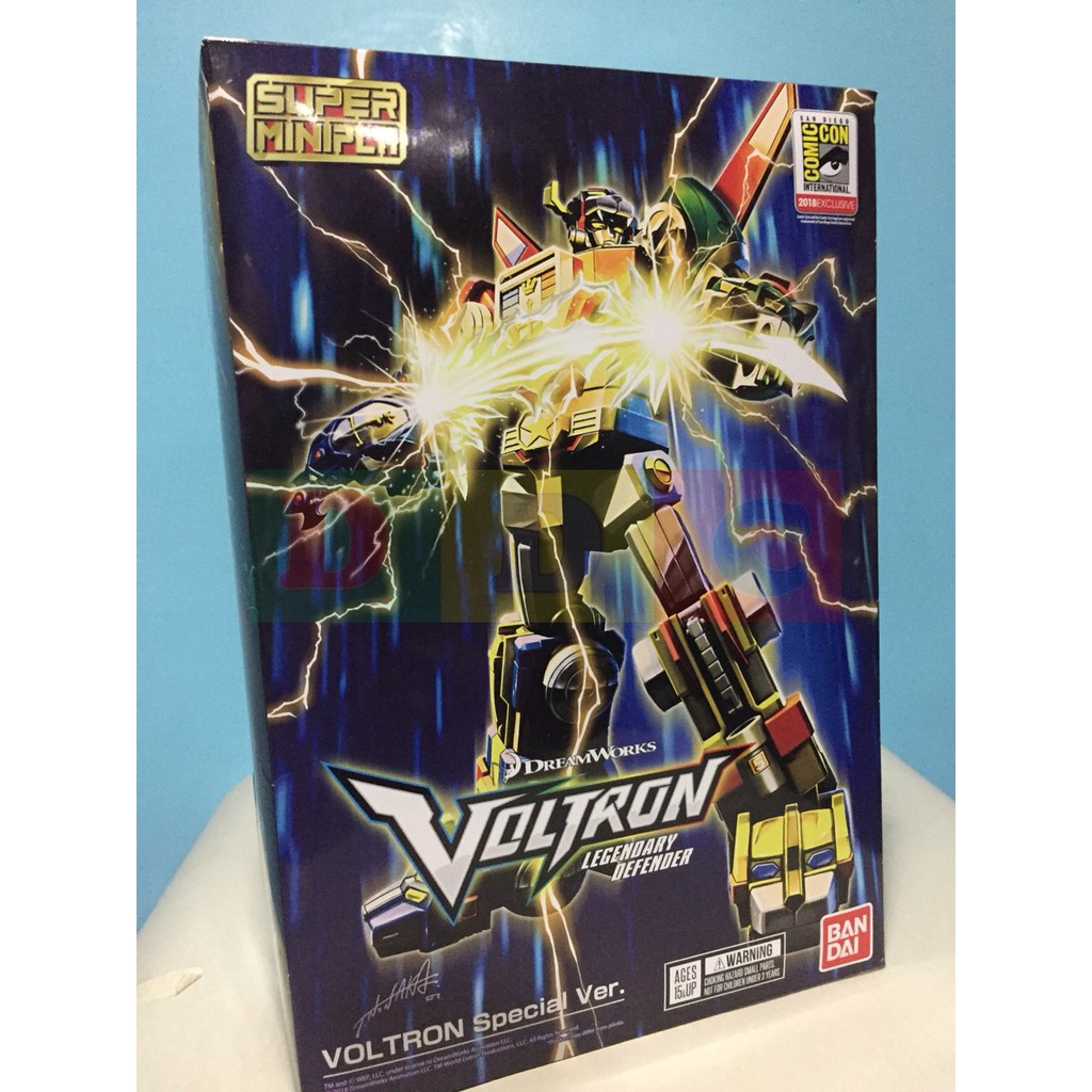 Bandai Shokugan Super Mini Pla Voltron SDCC 2018 Exclusive (SEALED ...