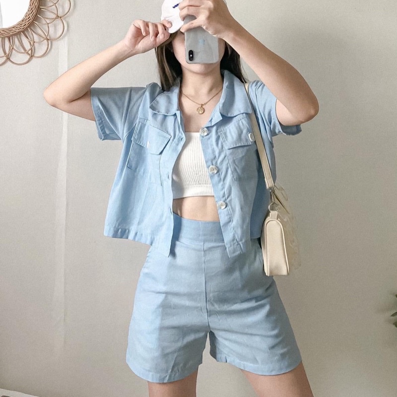 |MXN| Athena Polo Coords | Shopee Philippines